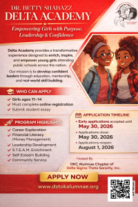 Delta Sigma Theta Sorority, Inc. – OKC Alumnae – Delta Sigma Theta ...